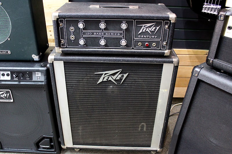Peavey Century 120 Bass Series USA Head + Matching Cab | Reverb Canada