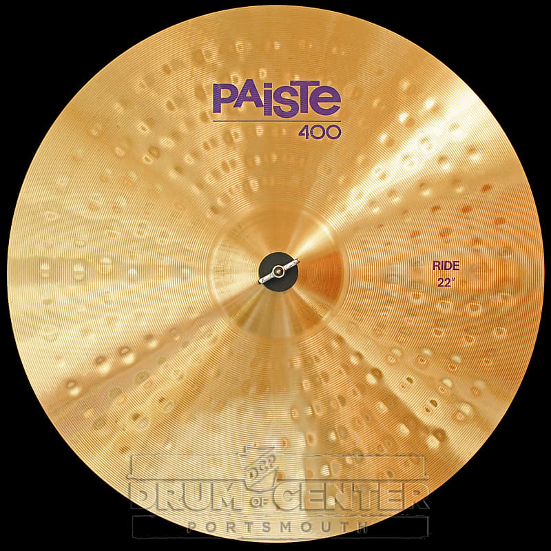 Paiste 400 22" Ride Cymbal - Blowout Special! | Reverb