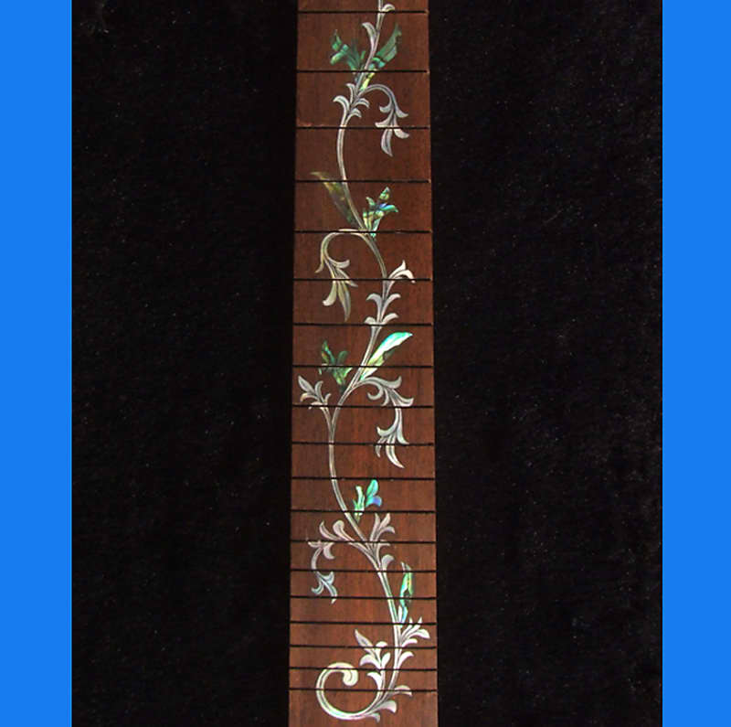 Bruce Wei, Mandolin Part - 13 7/8'' Slotted Fretboard w/MOP | Reverb