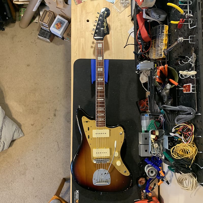 Fender Road Worn Jazzmaster Partscaster | Reverb
