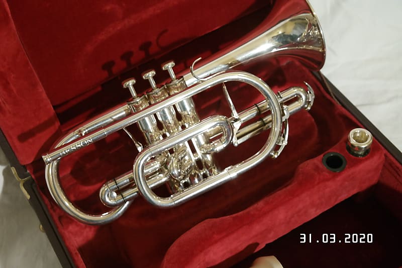 Besson Sovereign Cornet 928-GS 2000+ - Silver Plated | Reverb