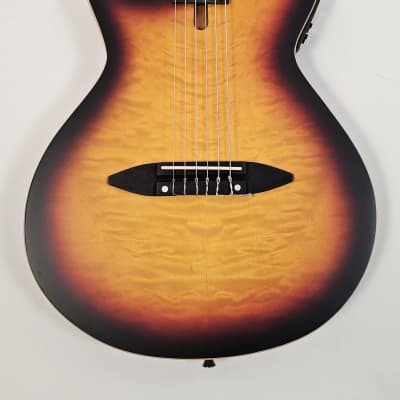 Hadean EA-100 CSB Left Handed Chambered Acoustic / Electric | Reverb