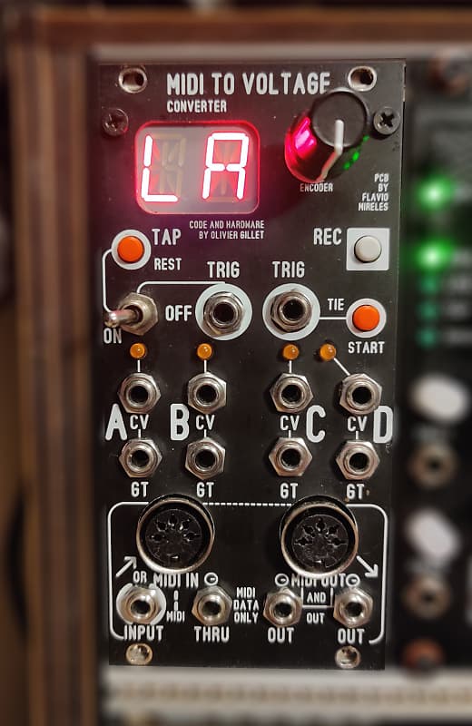 Blue Lantern MIDI to Voltage Converter (Enhanced Mutable | Reverb
