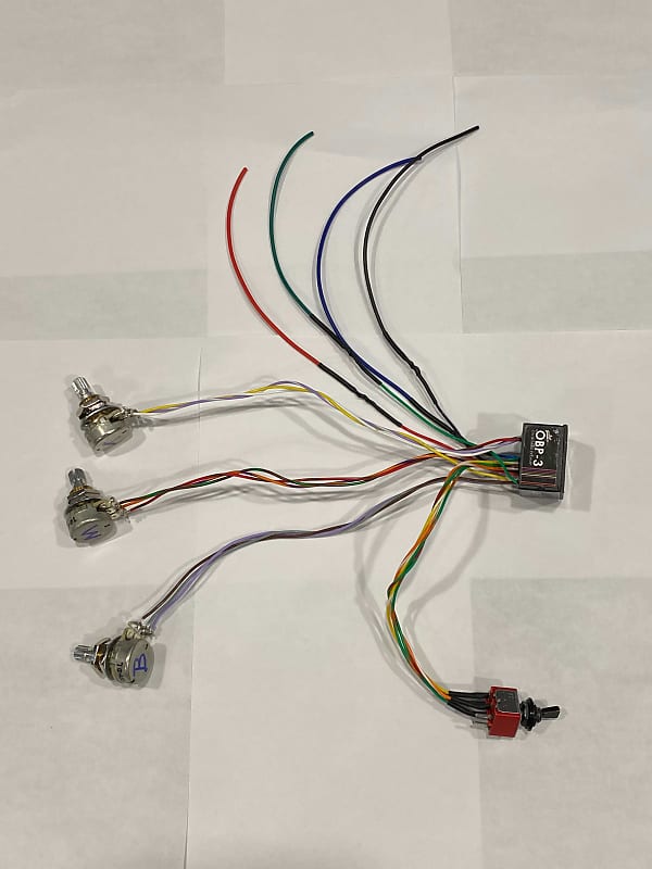 Aguilar OBP-3 Preamp 3 knob with mid select switch. | Reverb