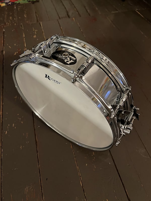 Rogers Snare (Student) 10 Lug 5x14 90s Chrome over Steel | Reverb