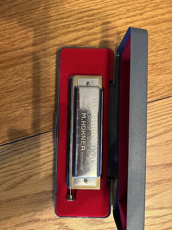 M Hohner Chromonica 1980s - Chrome | Reverb