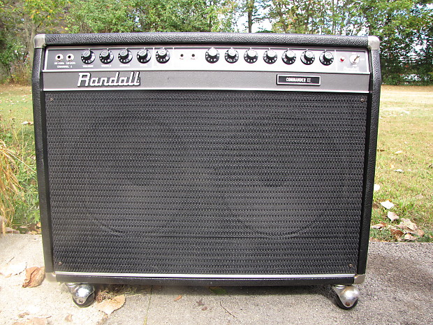 Randall RG 120 212 1979? Black | Reverb