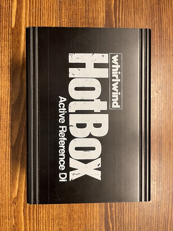 Whirlwind HOTBOX Black Active DI Direct box | Reverb