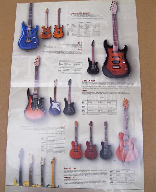 Godin Guitar Research Catalog | Reverb