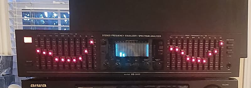BSR BSR EQ-3000 10 Band Stereo Frequency Equaliser 90s | Reverb