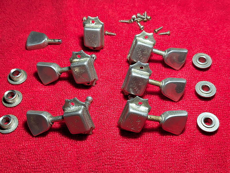 Gibson Flower Tuners 1970's - nickel | Reverb