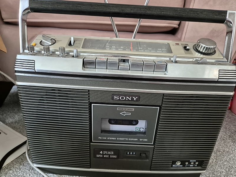 SONY CF-580 Boxed - Full Working Order | Reverb UK