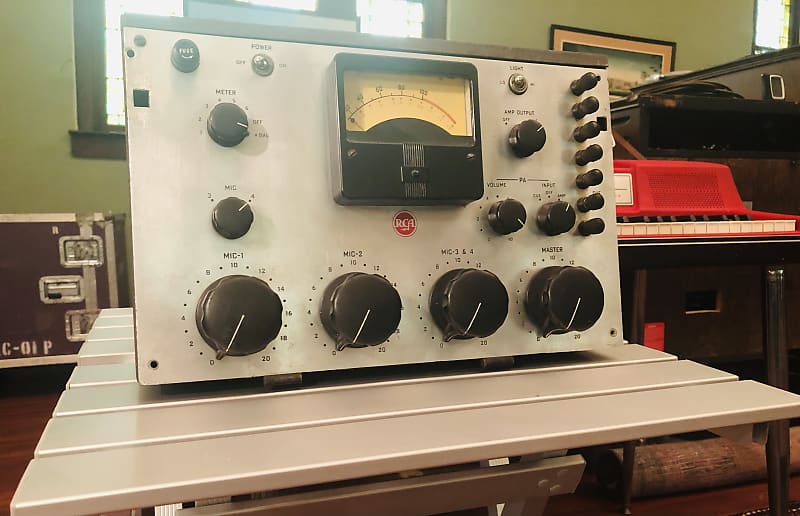 RCA BN-2A Tube Mixer Preamp OP-6 BN2A Vintage | Reverb