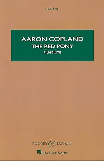 The Red Pony Study Score Study Score | Reverb