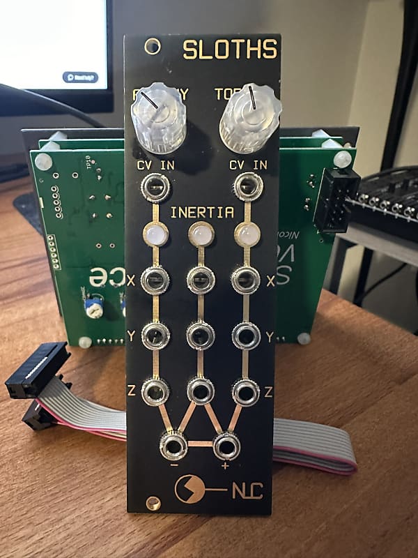 Nonlinearcircuits Synths Triple Sloths - Black | Reverb