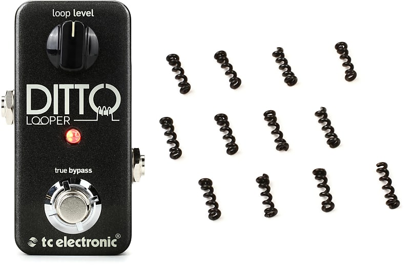TC Electronic Ditto Looper Pedal Bundle with Fender American | Reverb
