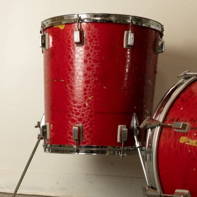 1960s Trixon Telstar Red Croco Drum Set | Reverb