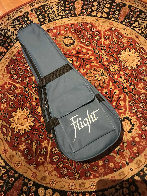 Flight ukulele tenor 2020's - Slate Blue Cloth Carrying Case | Reverb