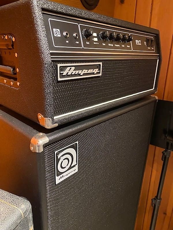 Ampeg SVT CL-300 and Heritage 8x10 Cabinet | Reverb