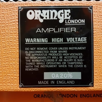Orange OR80 80-Watt Guitar Amp Head 1972 - 1974 Orange | Reverb