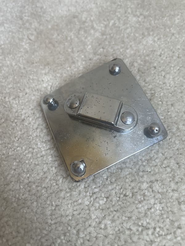 Slingerland Diamond plate tom drum mount 60s - Chrome | Reverb