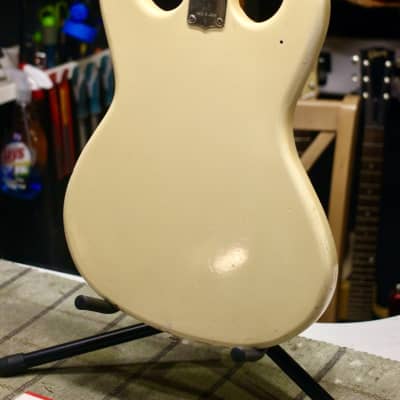 Guyatone LG-12; Mosrite Clone; 1960's; Faded White | Reverb