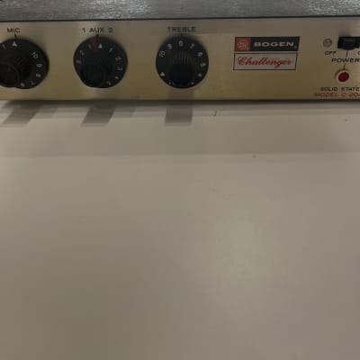 Bogen C-20A 1970’s Nickel | Reverb