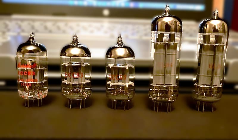 EL84 Power Tube Pair and 12AX7 Tube Trio | Reverb