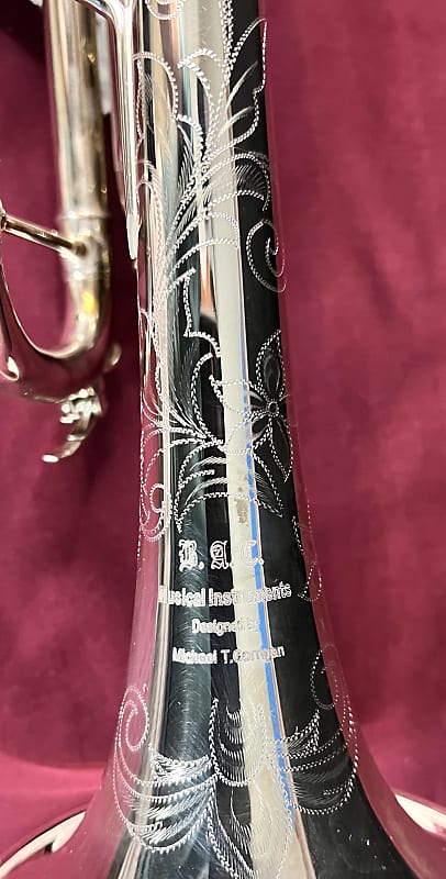 BAC “Artist" Professional Silver Bb Trumpet! 🔥 by Michael T. | Reverb