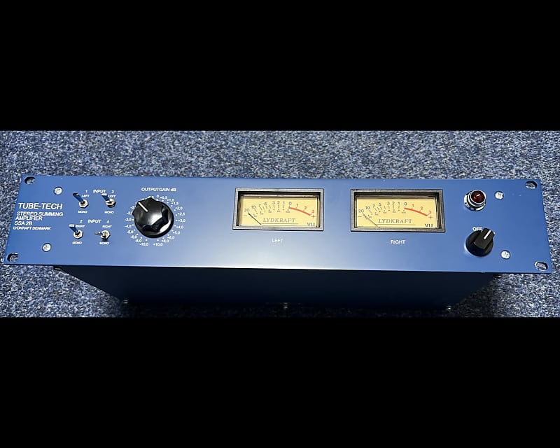 Tube-Tech SSA 2B Stereo Summing Amplifier 2010s - Blue | Reverb UK