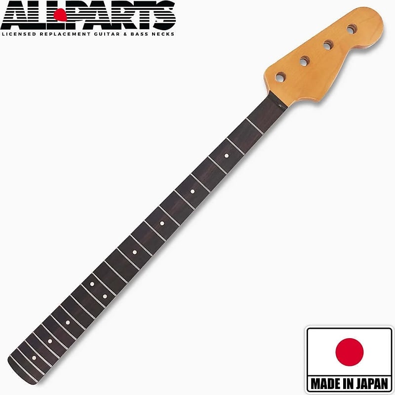 Allparts “Licensed by Fender®” JRF Replacement Neck for Jazz | Reverb