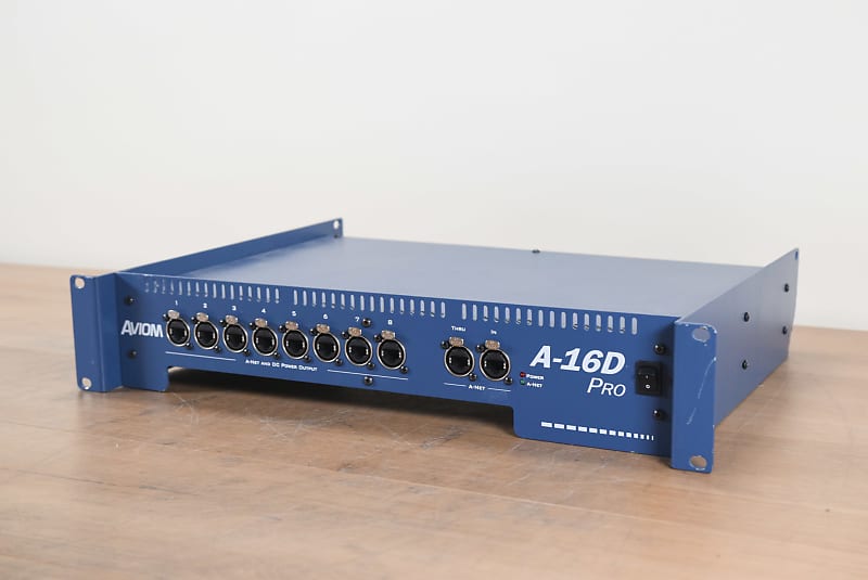 Aviom A-16D Pro A-Net Distributor As-Is (church owned) | Reverb