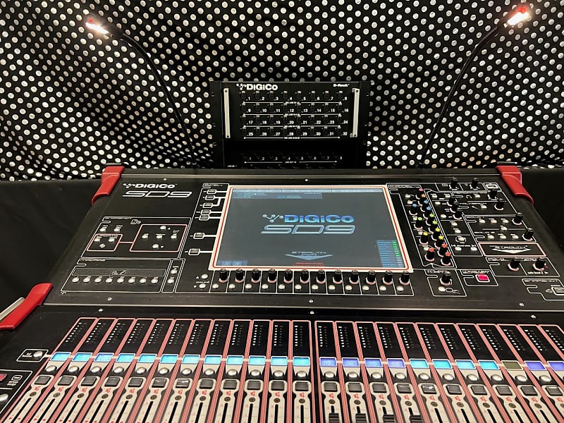 Digico SD9 w/ Core 2 & Waves, D-Rack 32 x 16 | Reverb