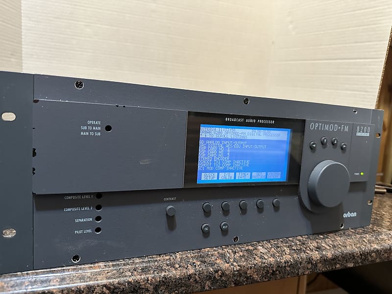 Orban OPTIMOD 8200FM Broadcast Audio Processor | Reverb UK
