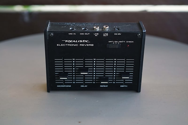 Realistic Electronic Reverb 32-110 80s / 90s | Reverb