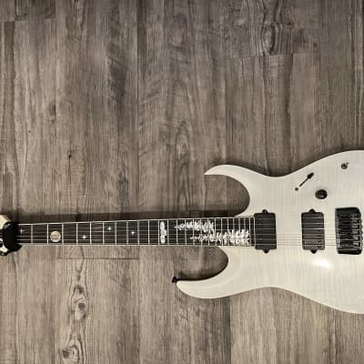 Ibanez RGA 2018 - Satin White Flame Maple | Reverb