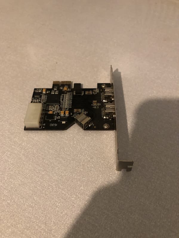 Texas Instruments 2-Port PCIe card for FireWire audio | Reverb