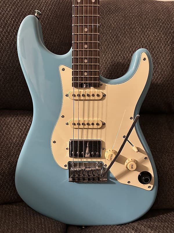 GTRS Mooer Intelligent Guitar S801 - Blue | Reverb