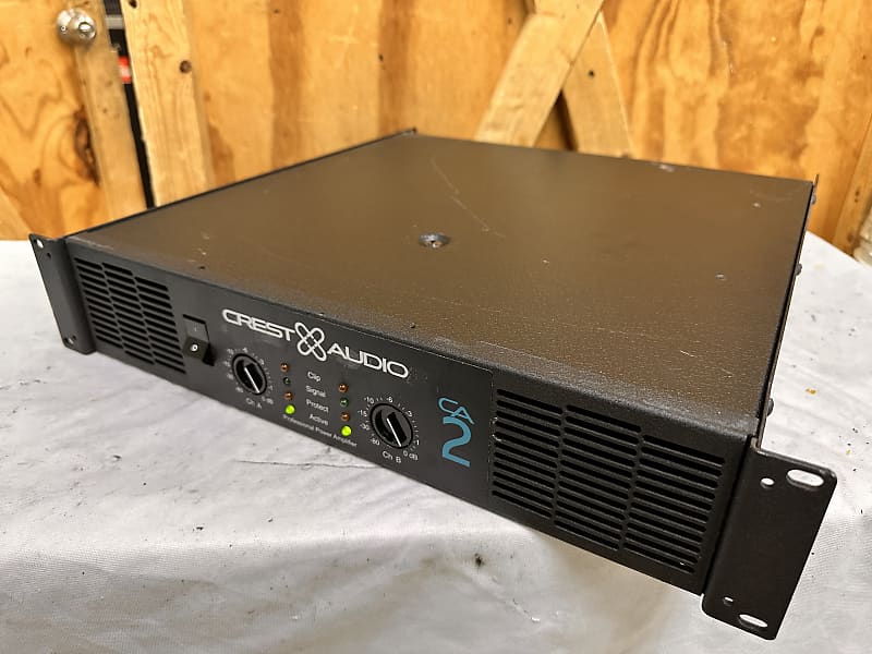 Crest Audio CA-2 2-Channel Pro Power Amplifier 200W Per Ch. @ | Reverb
