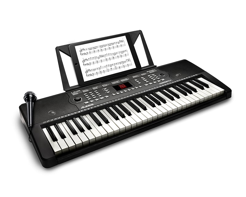 54-Key Portable Keyboard with Built-In Speakers | Reverb