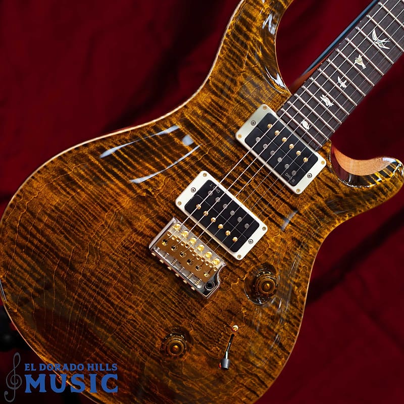 PRS Core Custom 24 Yellow Tiger 10-Top | Reverb