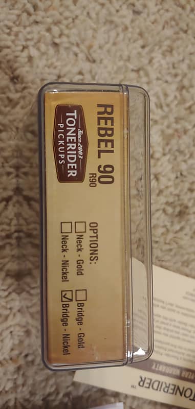 Tonerider Rebel 90 2016 Bridge Humbucker | Reverb