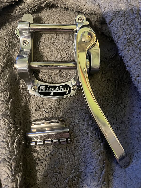 Bigsby B5 Vibrato Tailpiece with Vibramate and Spoiler | Reverb