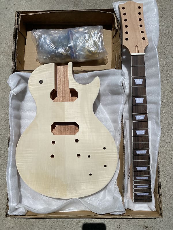 DIY 12-String LP Style Guitar Kit Unfurnished | Reverb