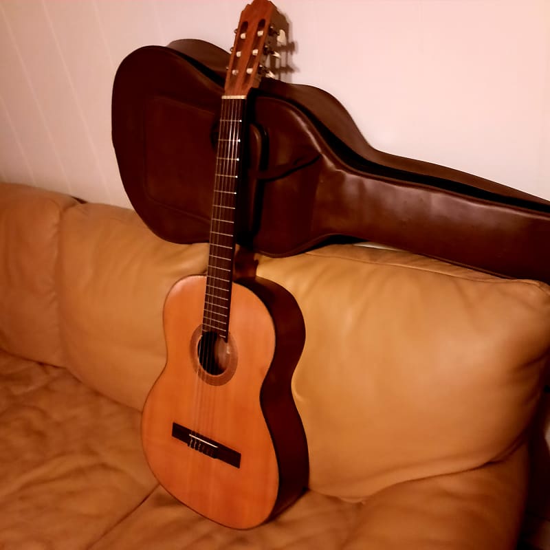 Aria CLASSICAL GUITAR 70'S - Natural Gloss Lacquer POST | Reverb