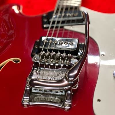 Mosrite Combo Mark 1 - 1966 - Translucent Red | Reverb