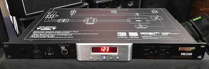 Monster Power PRO 2500 PowerCenter Rackmount Clean Power | Reverb