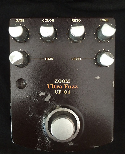 Zoom UF-01 Ultra Fuzz Black high gain machine | Reverb