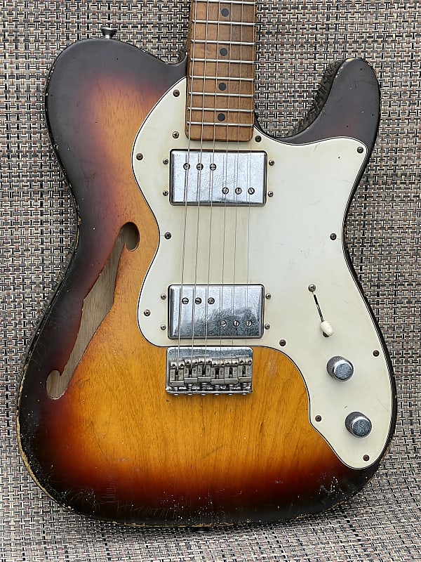 Danocaster '72 Thinline Telecaster Just 6lb-3oz! | Reverb Canada