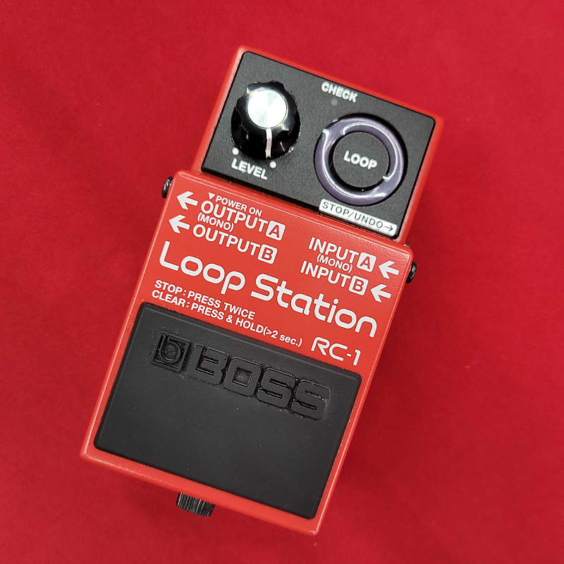 Boss RC-1 Loop Station 2014 - Present - Red | Reverb